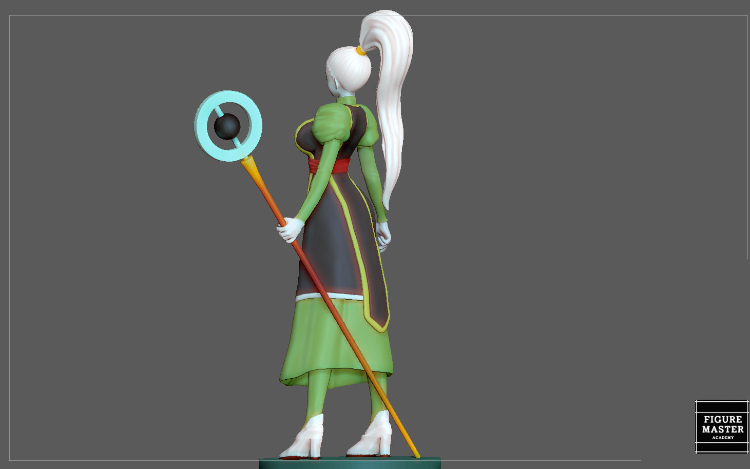 Fichier STL VADOS SEXY STATUE DRAGONBALL GIRL PRETTY ANIME modèle d ...