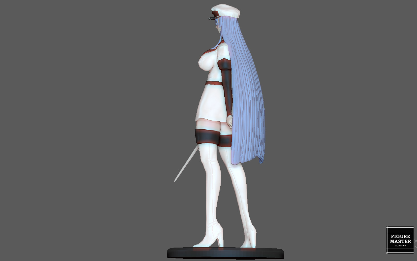 3D file ESDEATH AKAME GA KILL ANIME SEXY GIRL CHARACTER 3D PRINT 🫦 ・3D ...