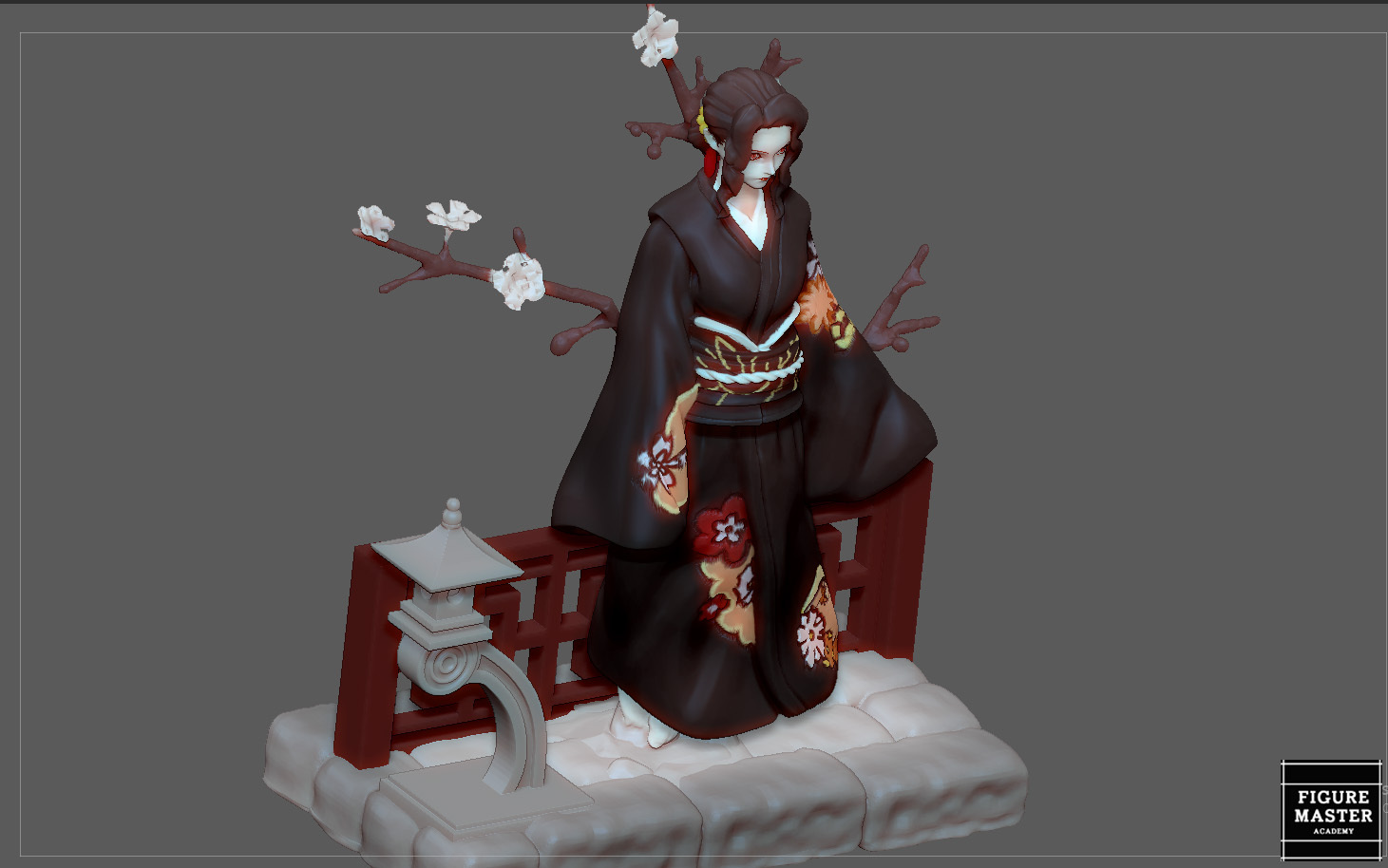 Archivo STL MUZAN KIMONO KIMETSU NO YAIBA PERSONAJE ANIME PRETTY CUTE ...