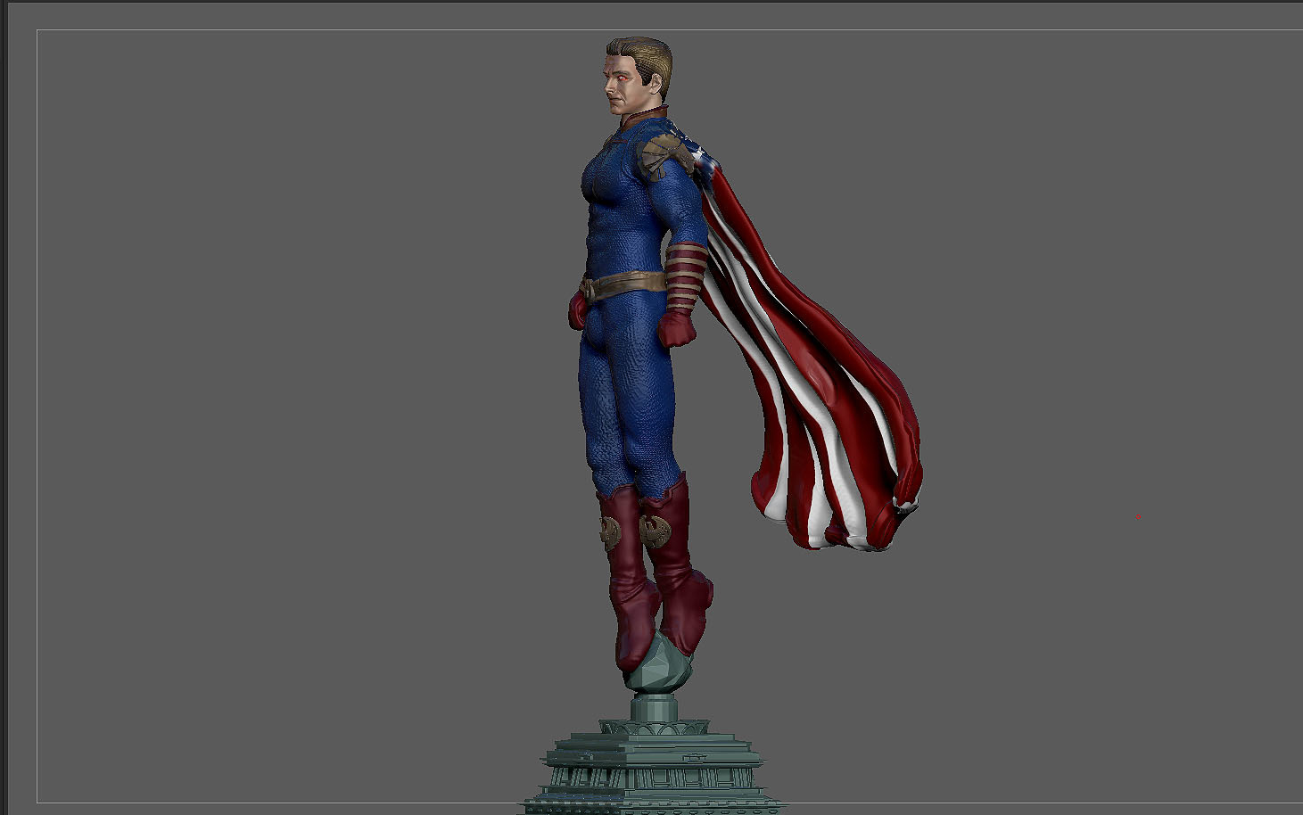 STL file HOMELANDER STATUE THE BOYS AMAZON 3D PRINT 🦸‍♂️ ・3D printing ...