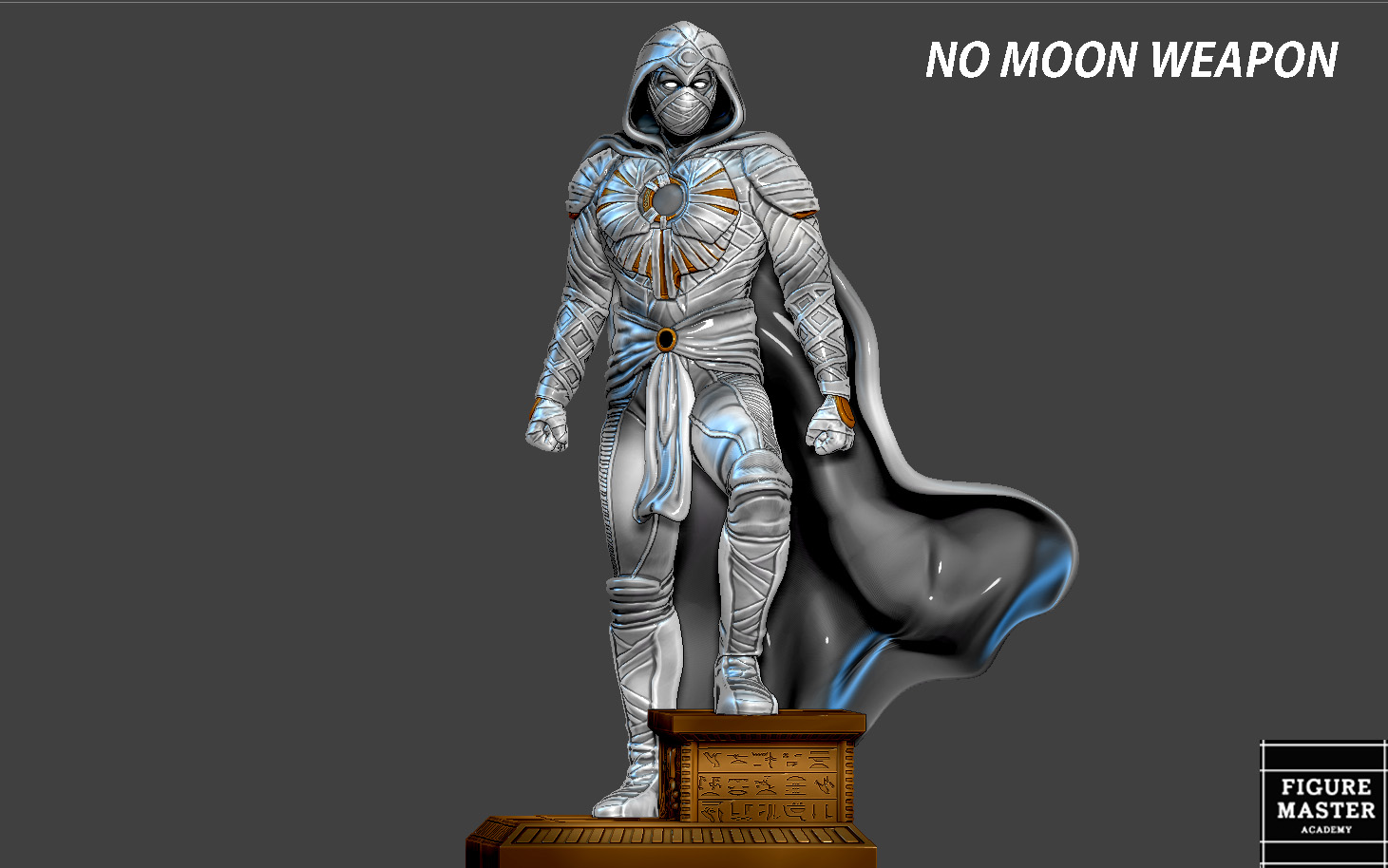 🌙 MOON KNIGHT MARVEL MCU DRAMA CHARACTER DISNEY HERO 3D PRINT・ 3D File ...