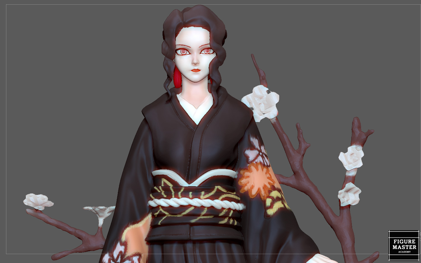 Archivo STL MUZAN KIMONO KIMETSU NO YAIBA PERSONAJE ANIME PRETTY CUTE ...