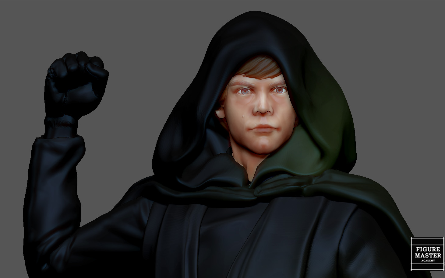 3D file LUKE SKYWALKER 2 STARWARS MANDALORIAN DISNEY STATUE 3D print ...