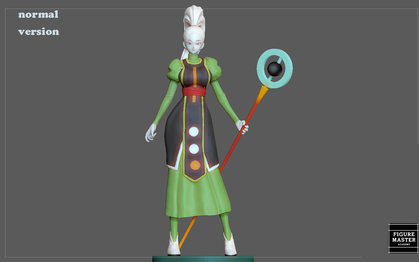 Fichier STL VADOS SEXY STATUE DRAGONBALL GIRL PRETTY ANIME modèle d ...