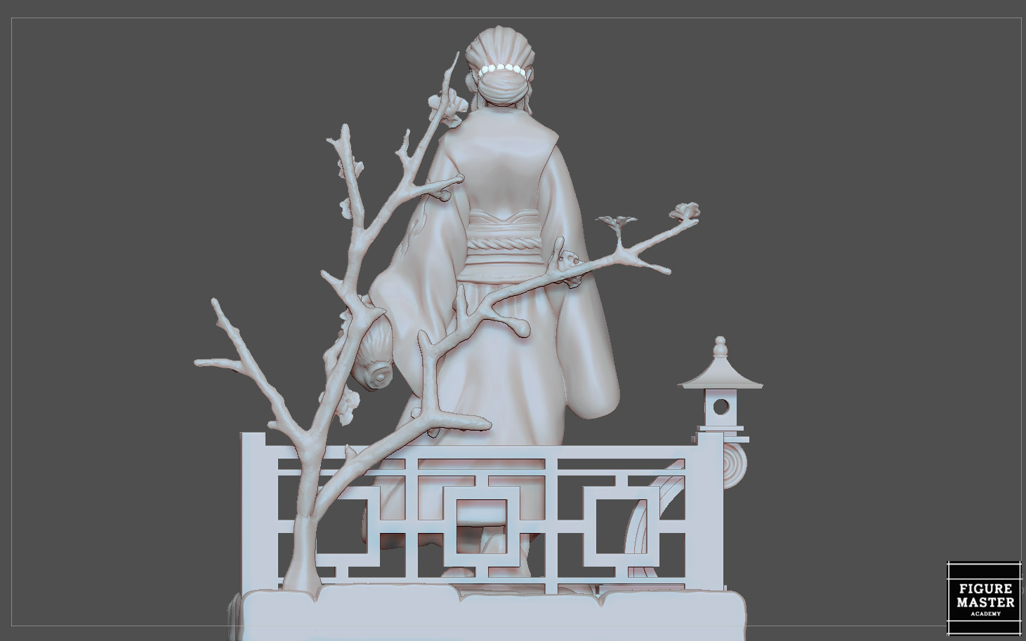 Archivo STL MUZAN KIMONO KIMETSU NO YAIBA PERSONAJE ANIME PRETTY CUTE ...