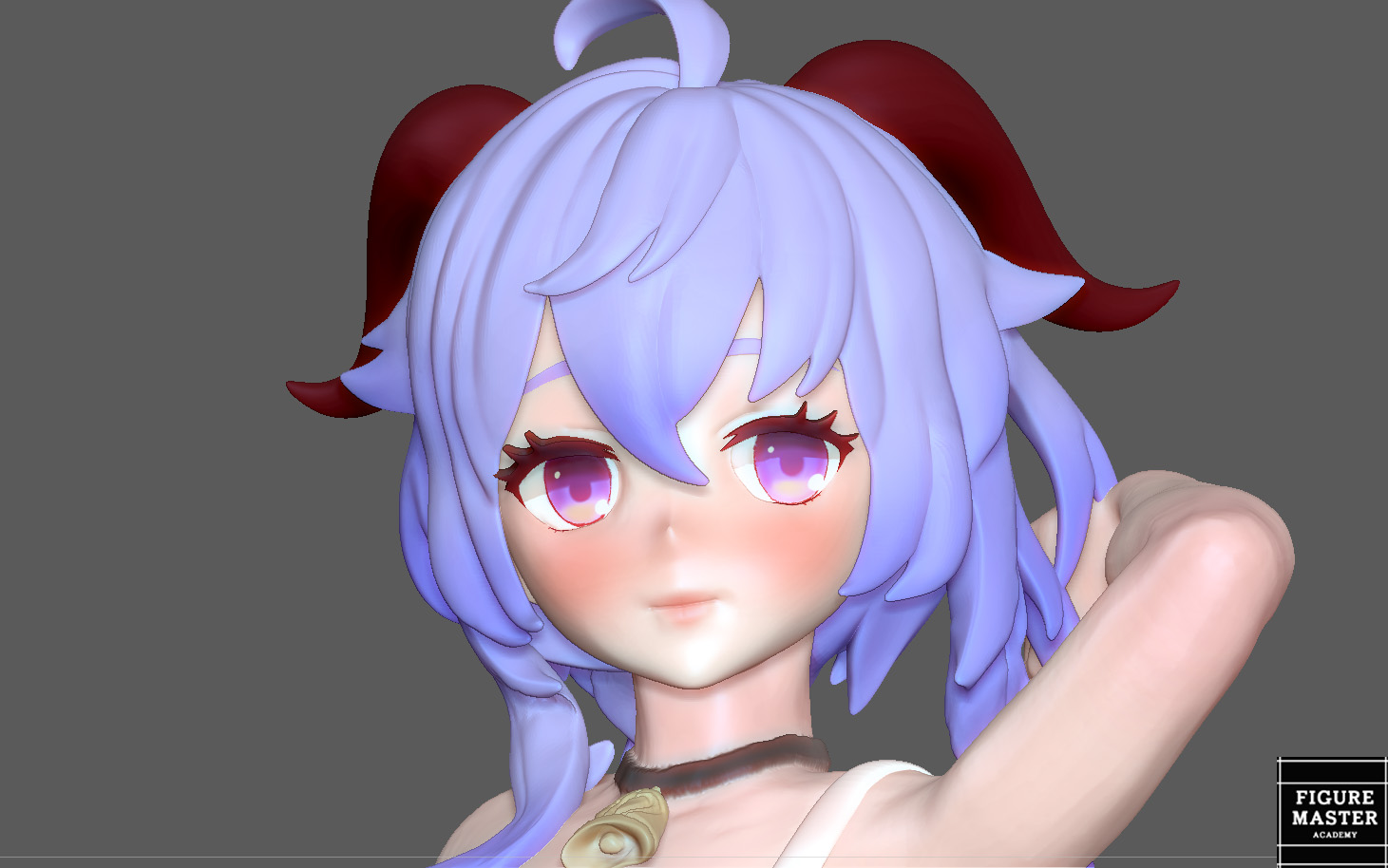👧 GANYU GENSHIN IMPACT CUTE GIRL GAME CHARACTER ANIME 3D PRINT・ 3D File ...