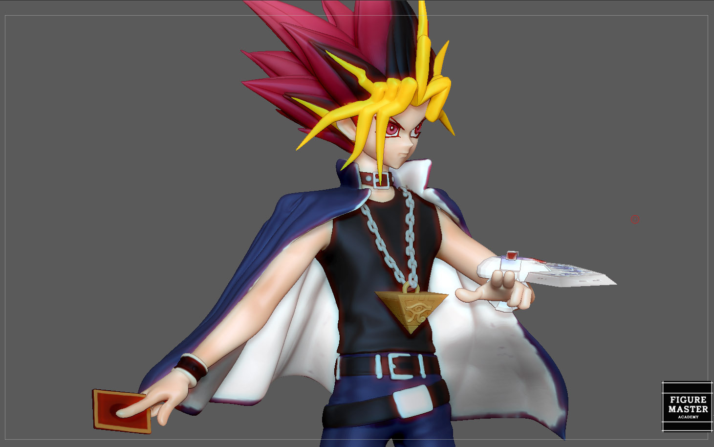 Archivo 3D YUGI MUTO YUGIOH ESTATUA ANIME PERSONAJE impresión 3d 👾 ...