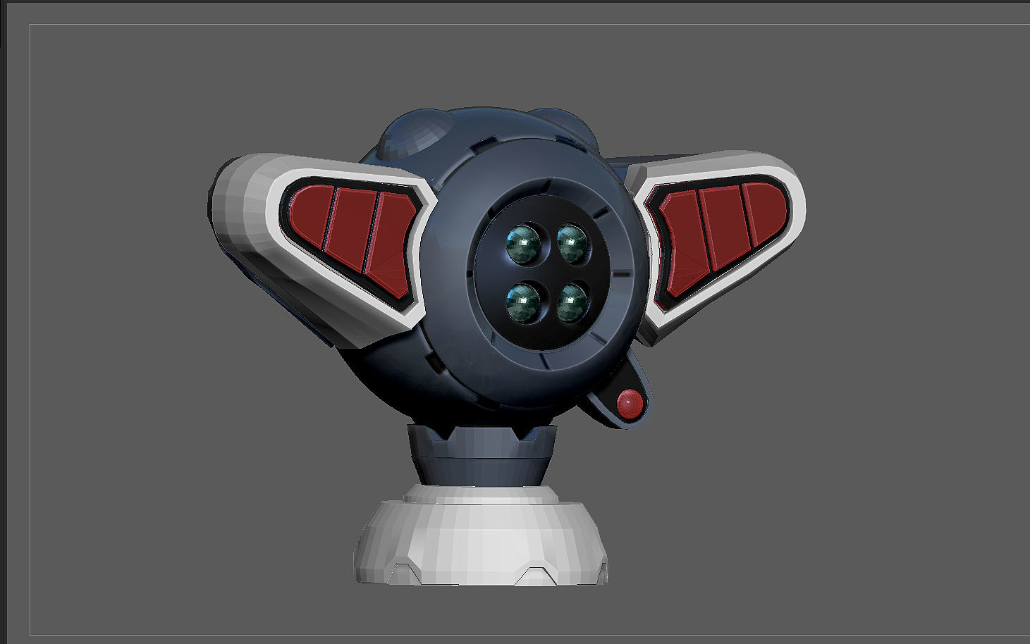 🚗 asurada head for car display cosplay cyber formula anime・文件用于 STL 三维 ...