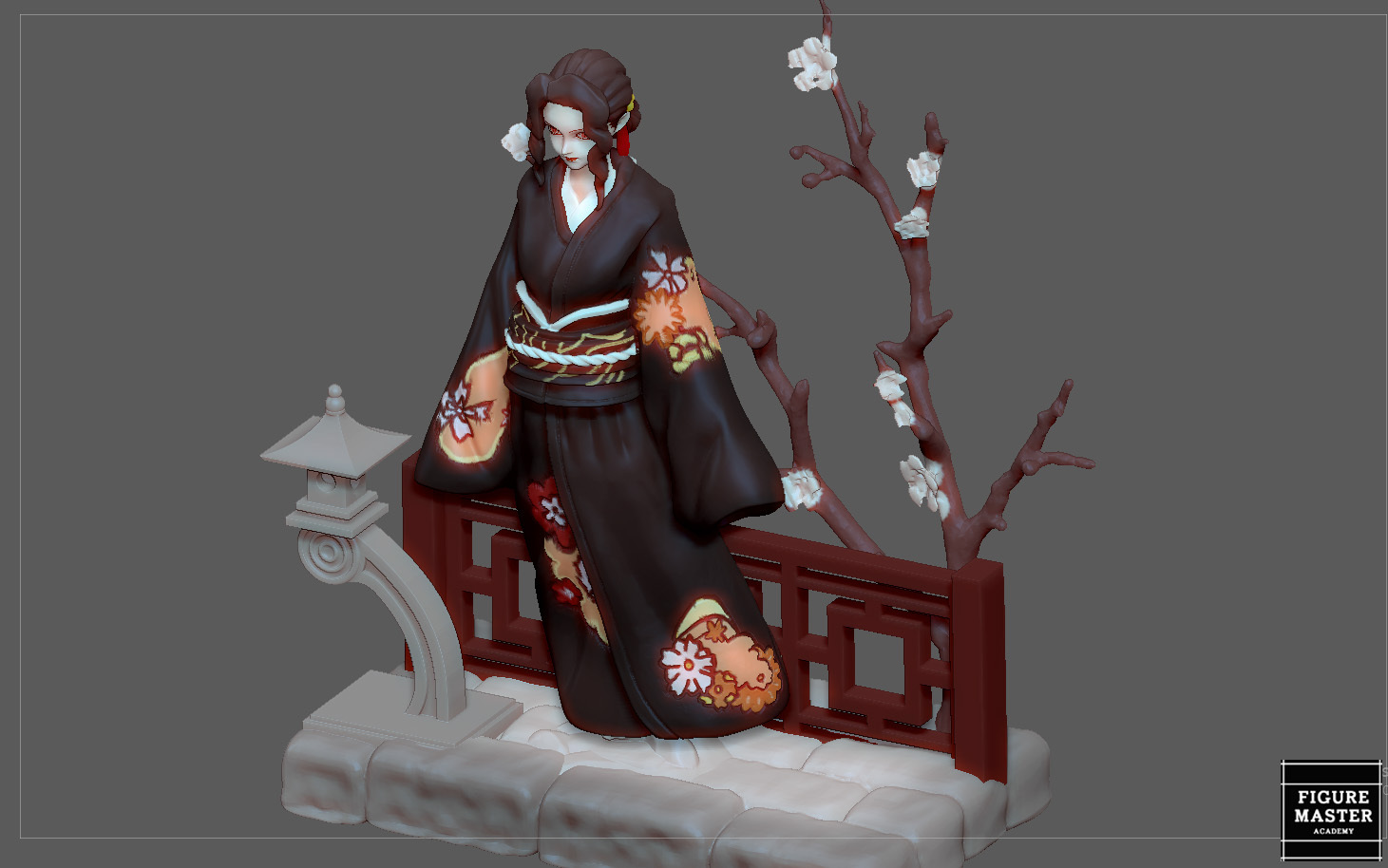 Archivo STL MUZAN KIMONO KIMETSU NO YAIBA PERSONAJE ANIME PRETTY CUTE ...