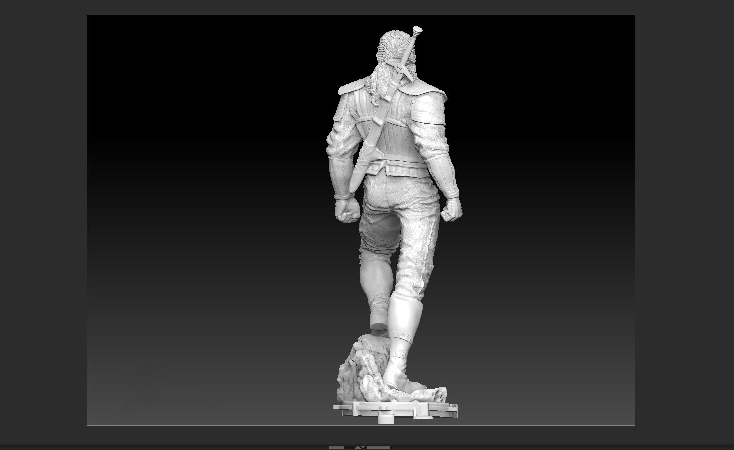 🎲 WITCHER GEROLT NETFLIX FULL MODEL FOR 3D PRINT・ 3D File for ・Cults