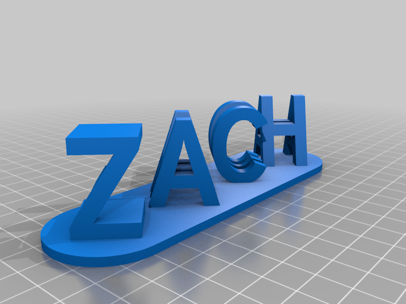 Free 3D file Customized Dual Letter Blocks Illusion (ZACH/EMMA) 🚩 ・3D ...