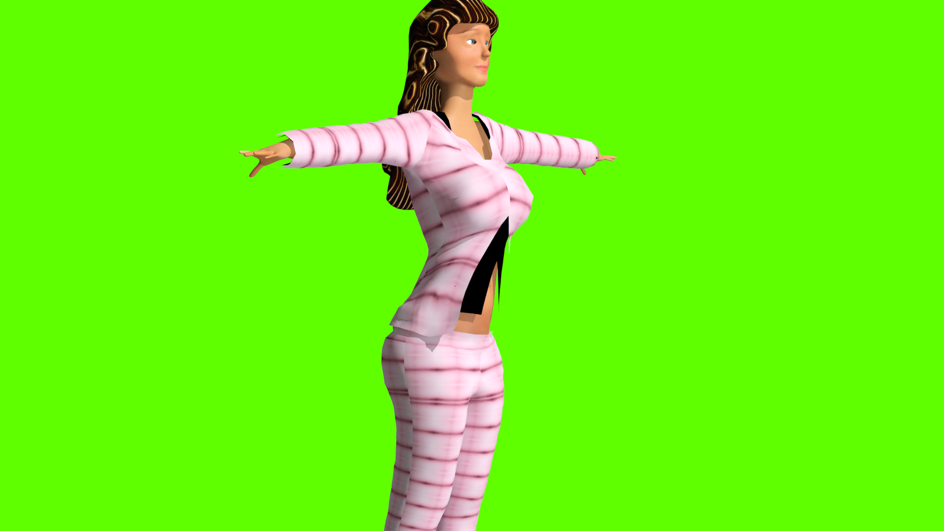 3D file woman in a beautiful suit 👩・3D print model to download・Cults