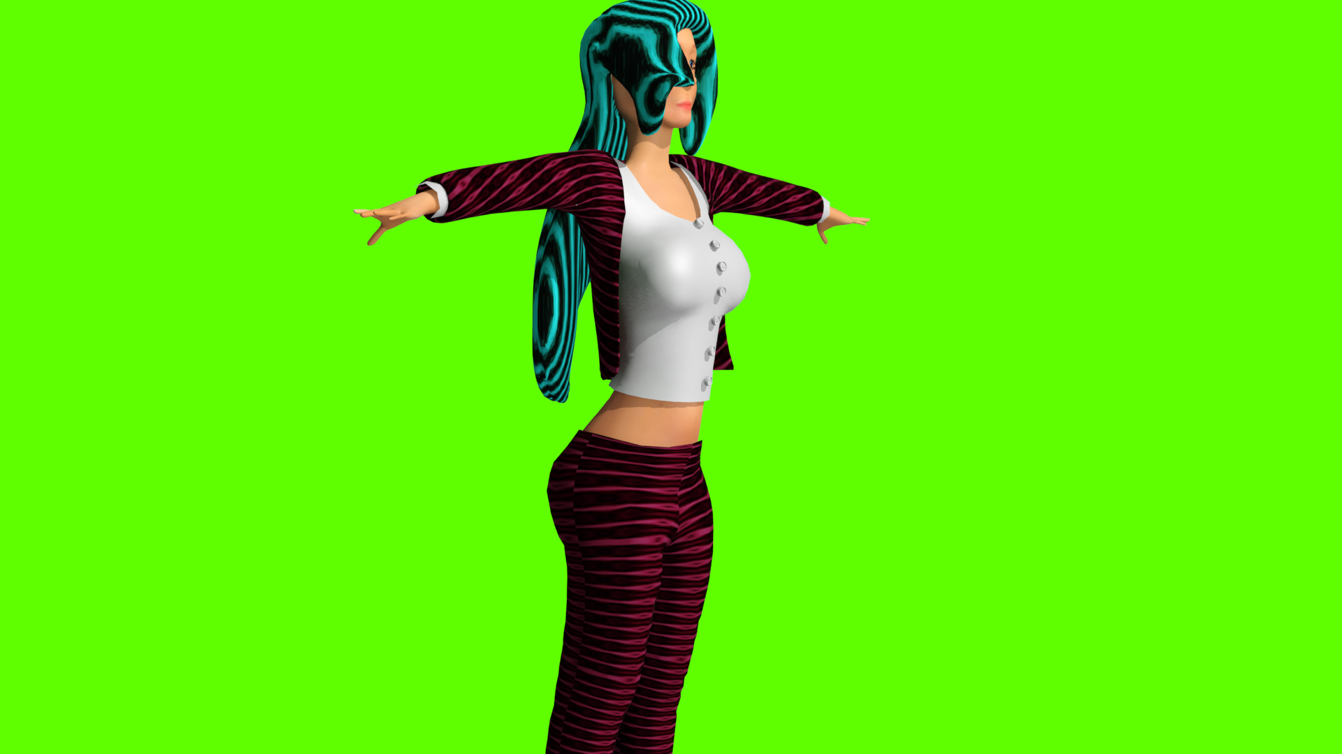 3D file woman in suit of the final night 👩 ・3D print model to download ...