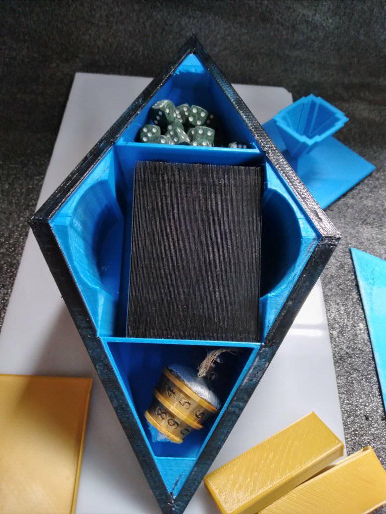📦 HEDRONN deck box・ STL File for 3D printing・Cults