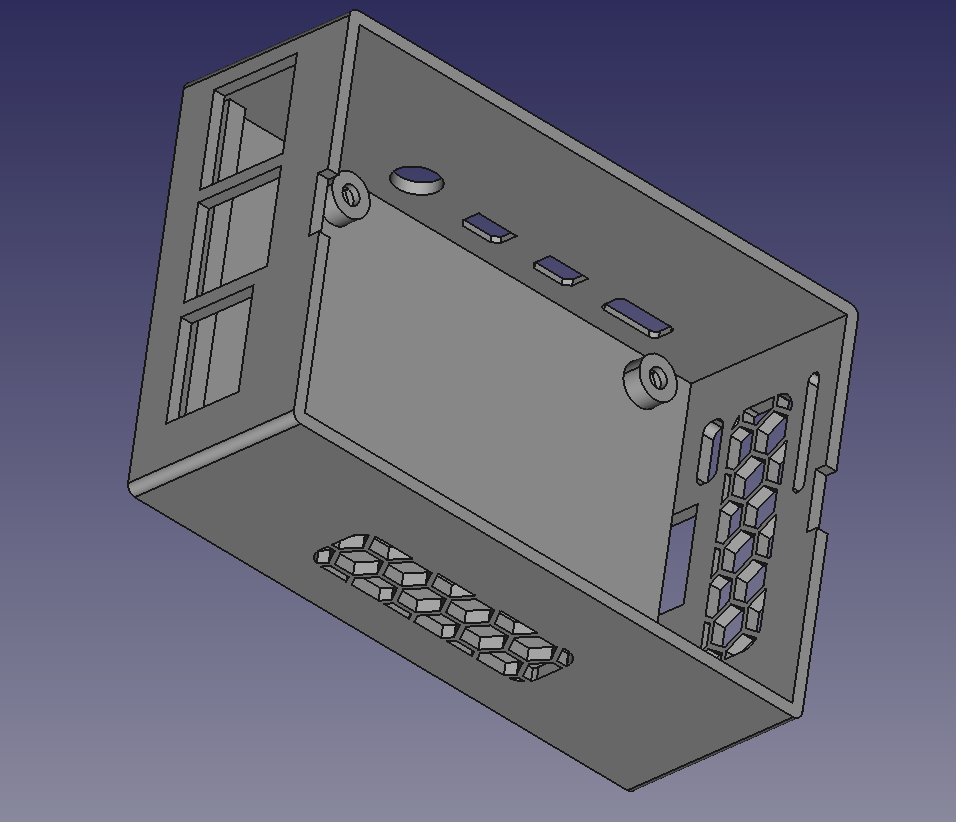 Free STL file Raspberry Pi 4B case with Fan mount 🖥️ ・3D printable ...