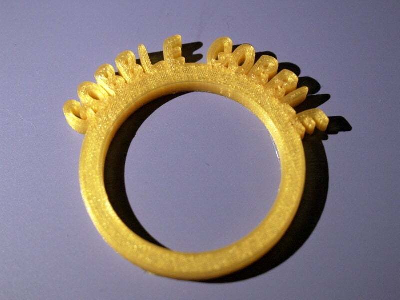Free STL file Thanksgiving Napkin Rings 🍂 (SCAD)・3D printing idea to ...
