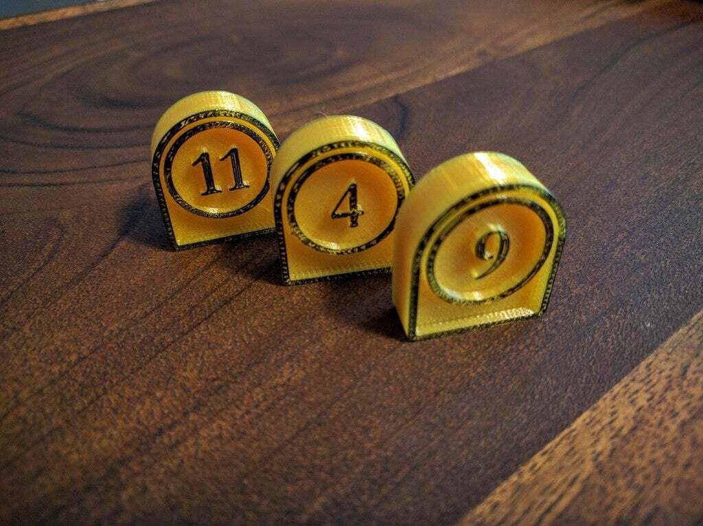 Free STL file Ra Tokens ♟ (SCAD)・3D printable design to download・Cults