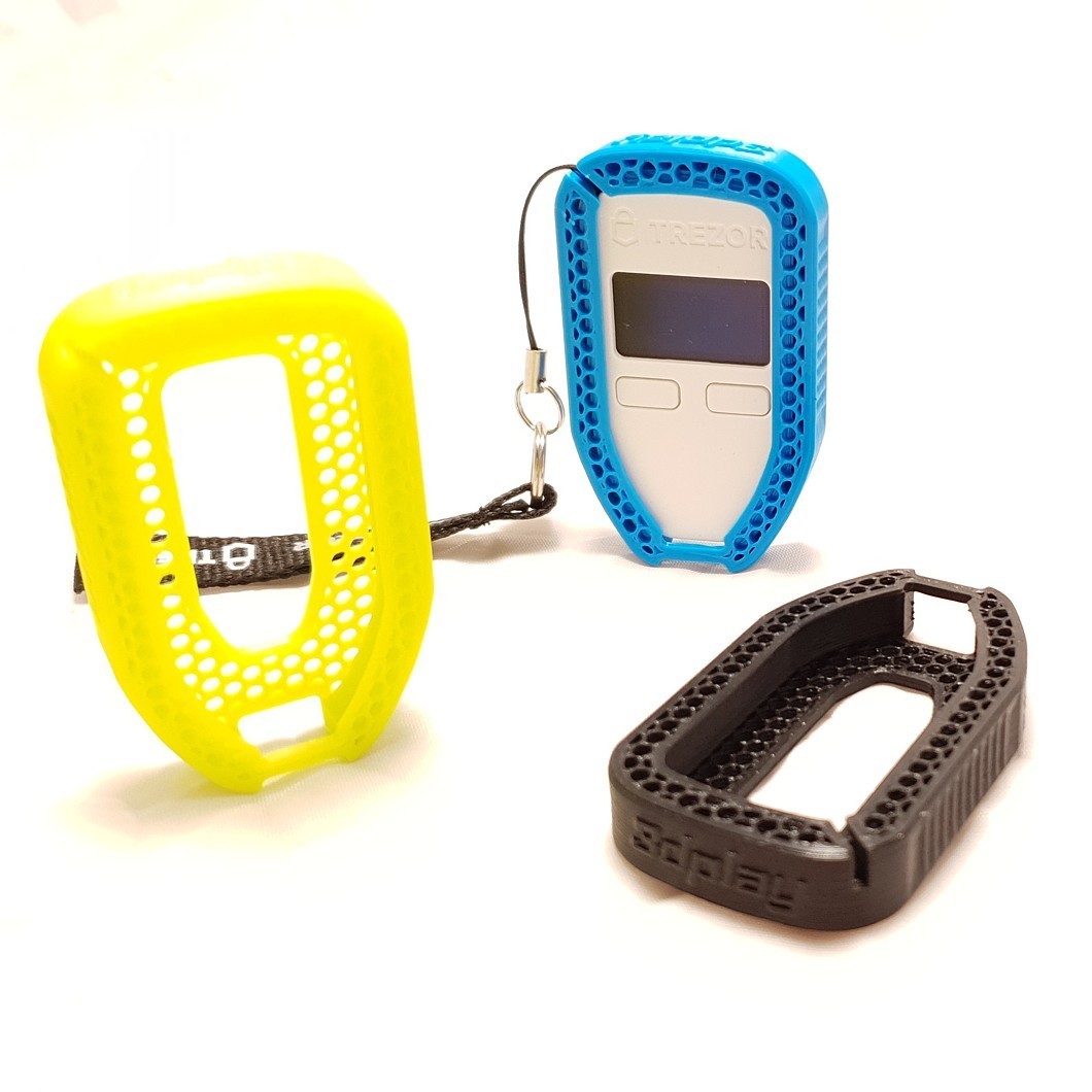 📱 Trezor BTC wallet case・ STL File for ・Cults