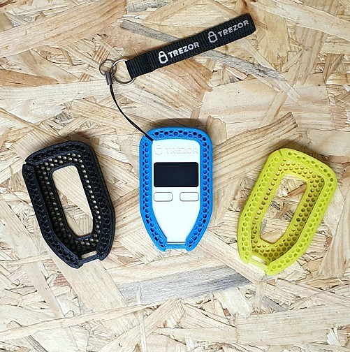 Archivo STL Funda para billetera Trezor BTC 📱 ・Modelo imprimible en 3D ...