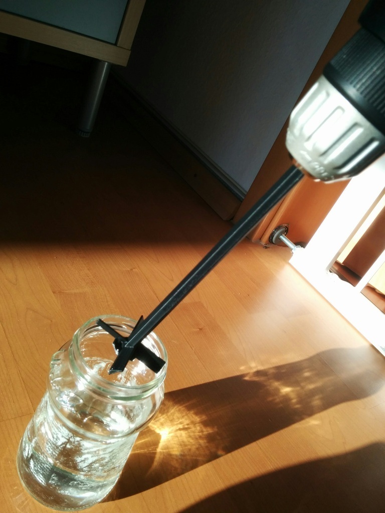 Free 3D file Stirring / mixing propeller for your drilling machine to ...