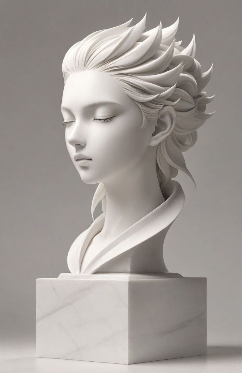 👤 Aurora Serenity Bust・Free 3D File for 3D printing・Cults