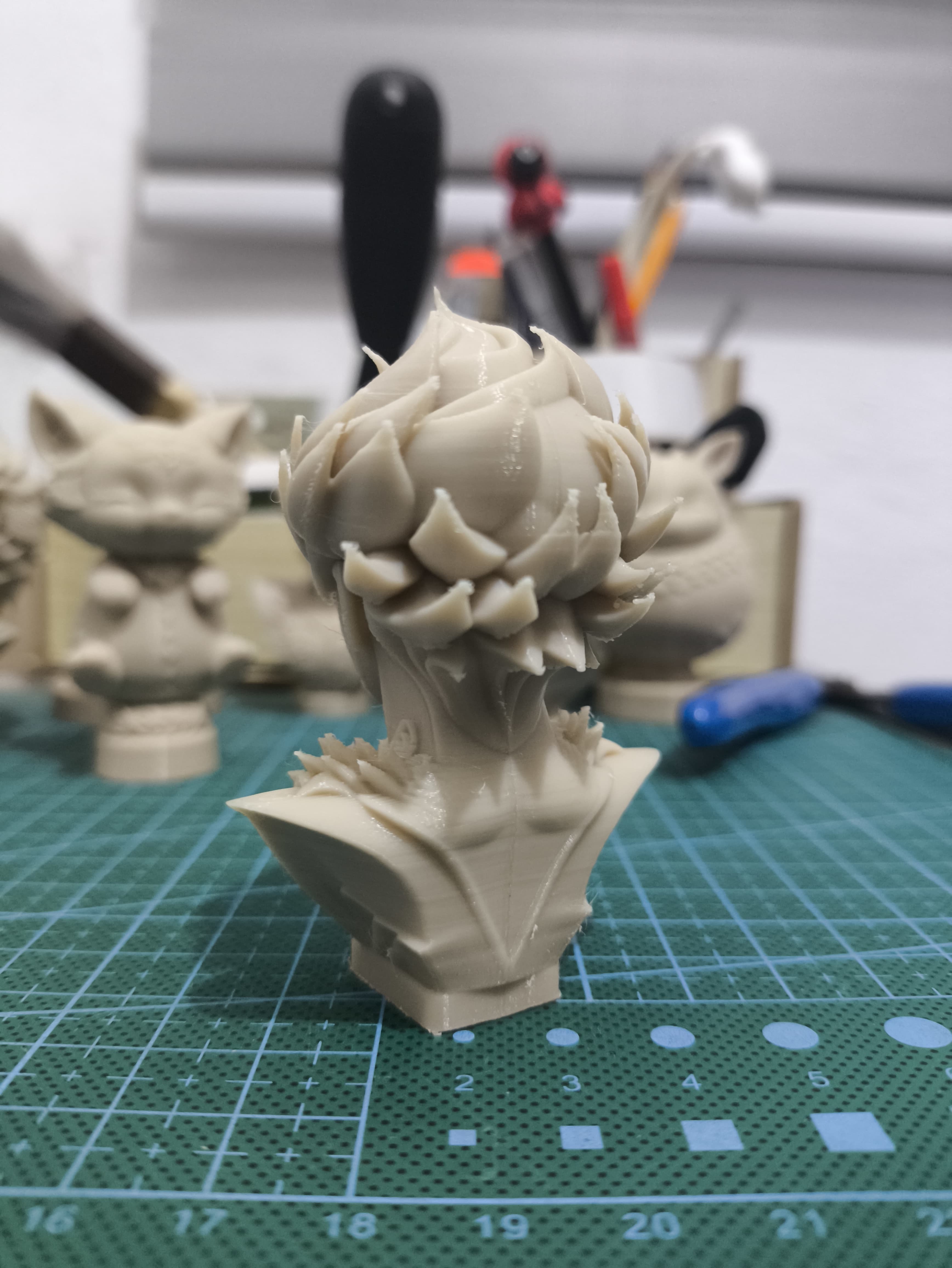 🗿 Serene Gale・Free 3D File for 3D printing・Cults