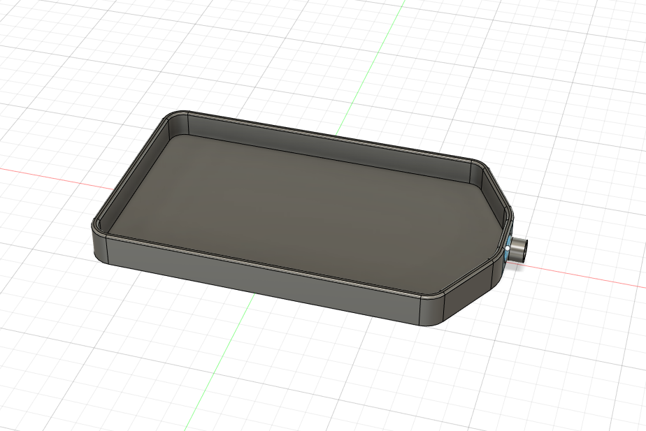 👽 Tray with funnel・Free 3D File for ・Cults