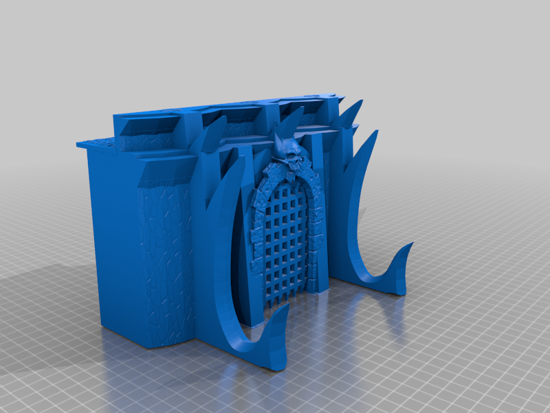 🧝 Dark Elf Gate for Warhammer・Free STL File for ・Cults