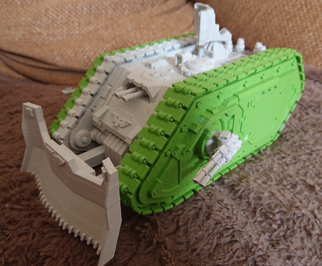 3D printed Hermetika Pattern Heavy Command Tank (30k/40k proxy)・Cults