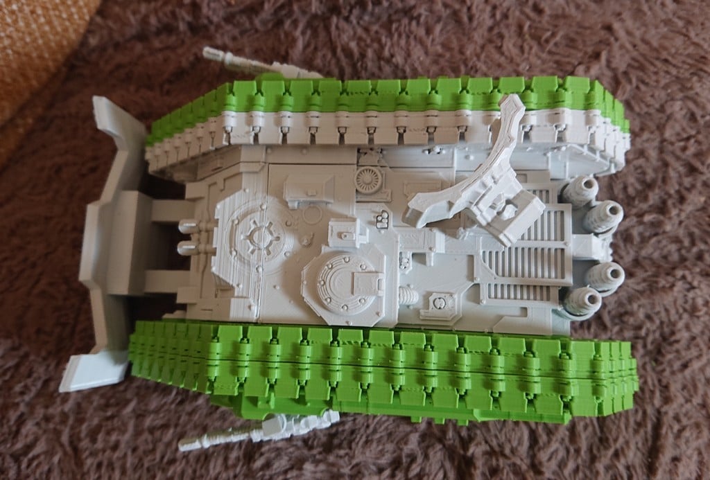 Hermetika Pattern Heavy Command Tank (30k/40k proxy) impreso en 3D・Cults