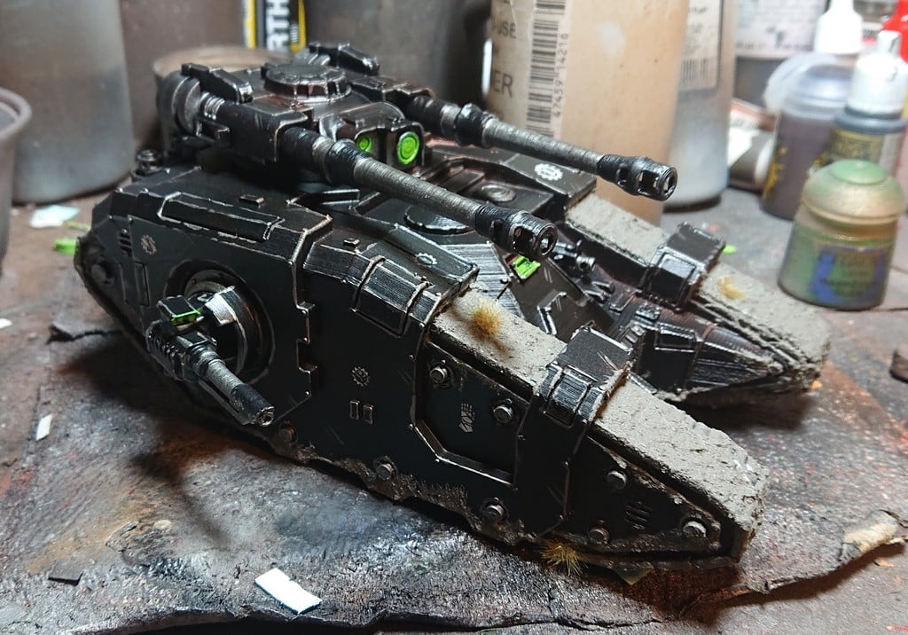 3D printing Sceleratus tank chassis (28mm)・Cults