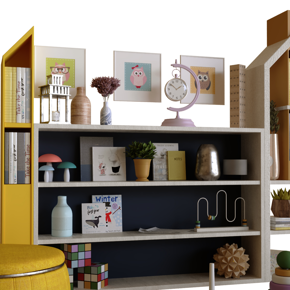 Archivo 3D juego de decoración infantil 005 🪴 ・Plan de impresión en 3D ...