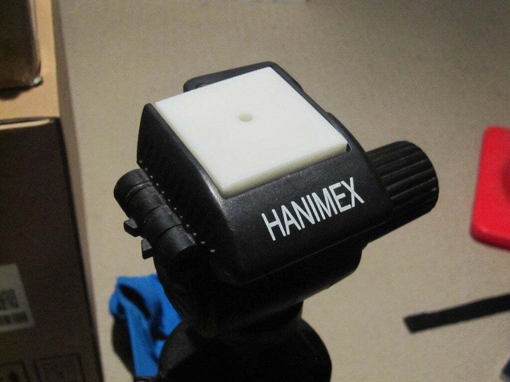 Free STL file Hanimex Camera Tripod Quick Release Plate 📷 ・Design to ...