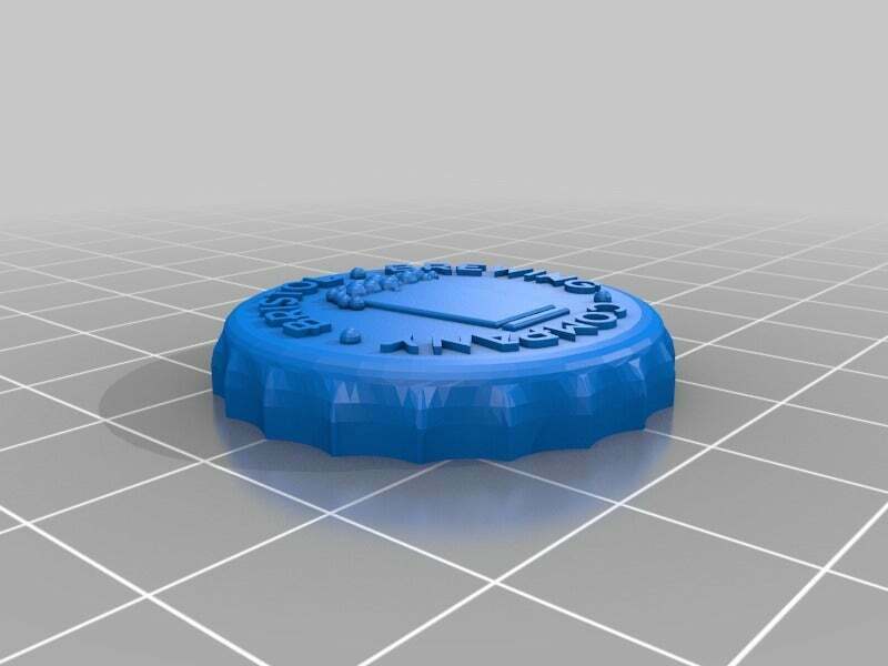 Free STL file Bristol Brewery Bottle Cap 🍾 ・Design to download and 3D ...