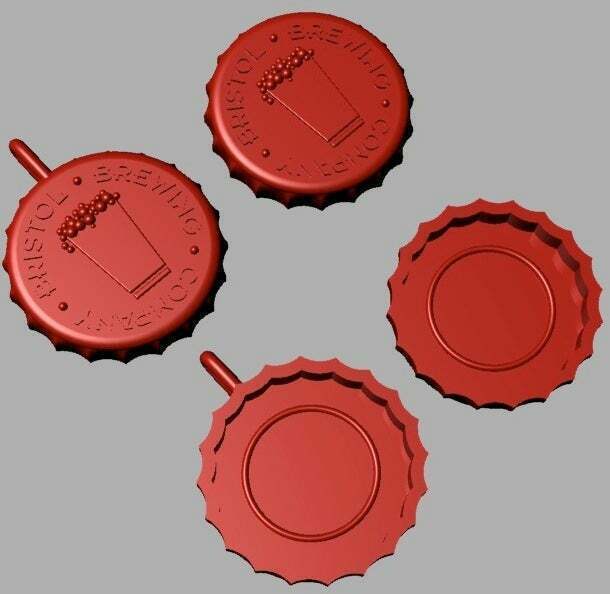 Free STL file Bristol Brewery Bottle Cap 🍾 ・Design to download and 3D ...