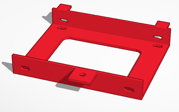 🖥️ Darkrock Classico Storage Master 2.5in SSD Tray・Free 3D File for ・Cults