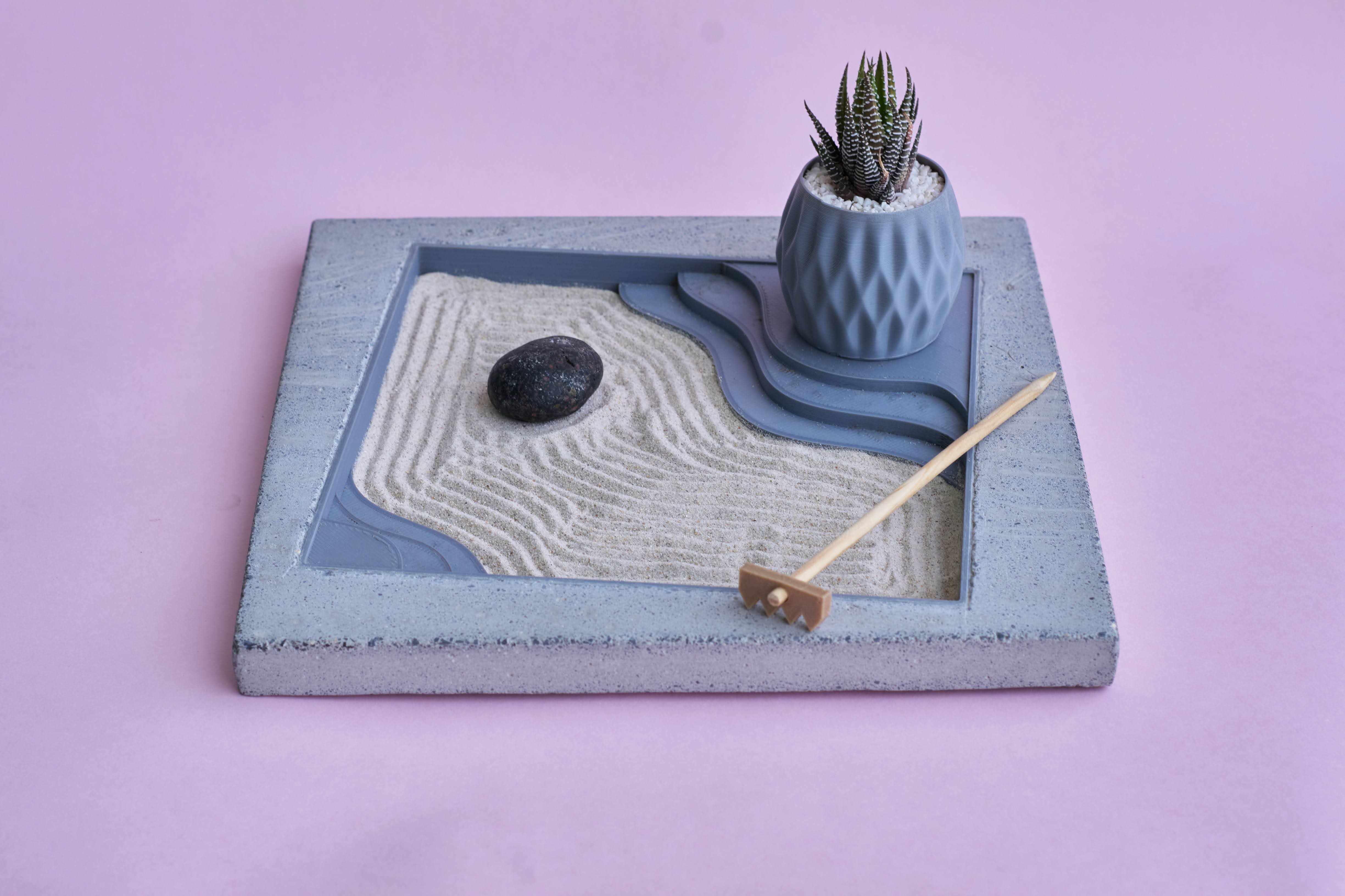 Stl File Zen Garden Model Valley đą ă»3d Print Object To Downloadă»cults