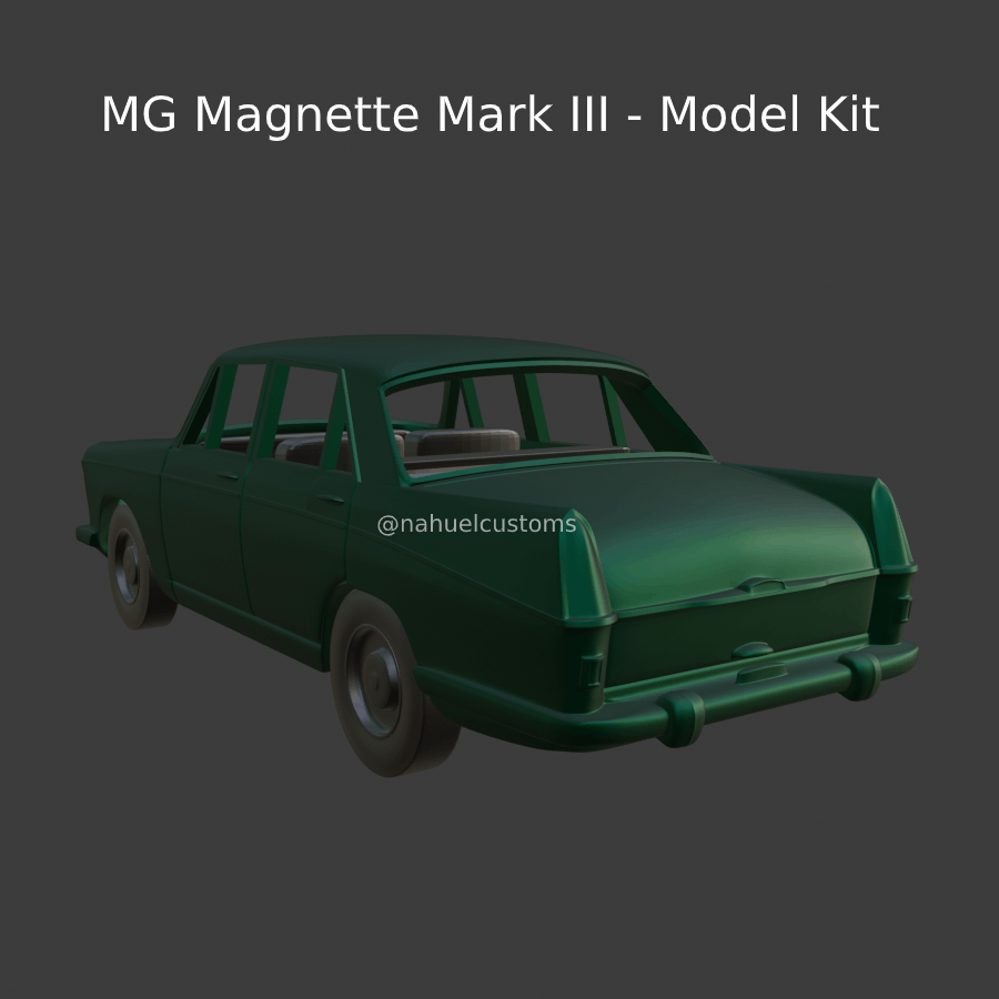 STL file MG Magnette Mark III - Model Kit 🚗 ・3D printing model to ...