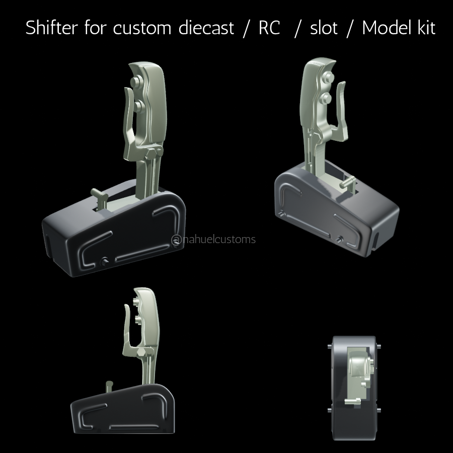 Fichier STL Shifter pour kit personnalisé diecast / RC / slot / Model ...