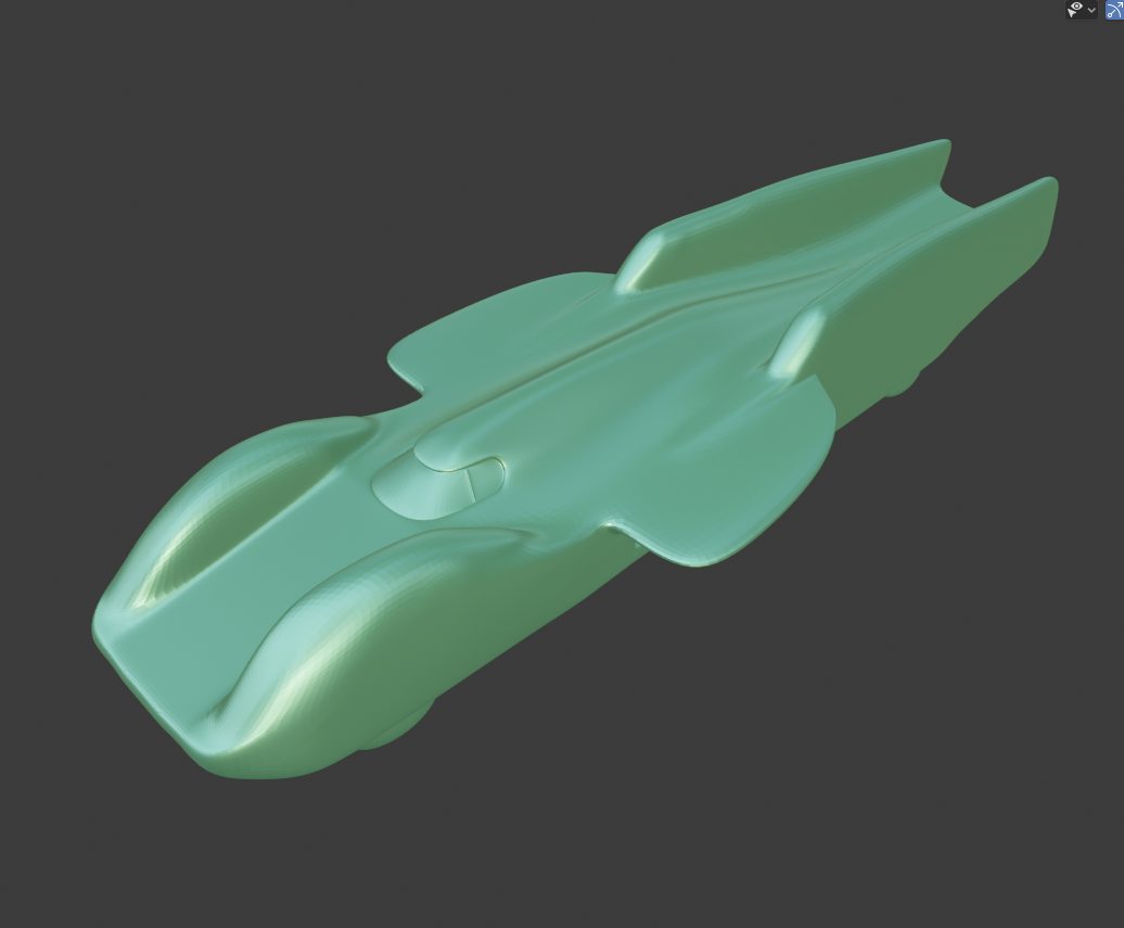 🚗 Mercedes Benz T80 - Record Car・ STL File for 3D printing・Cults