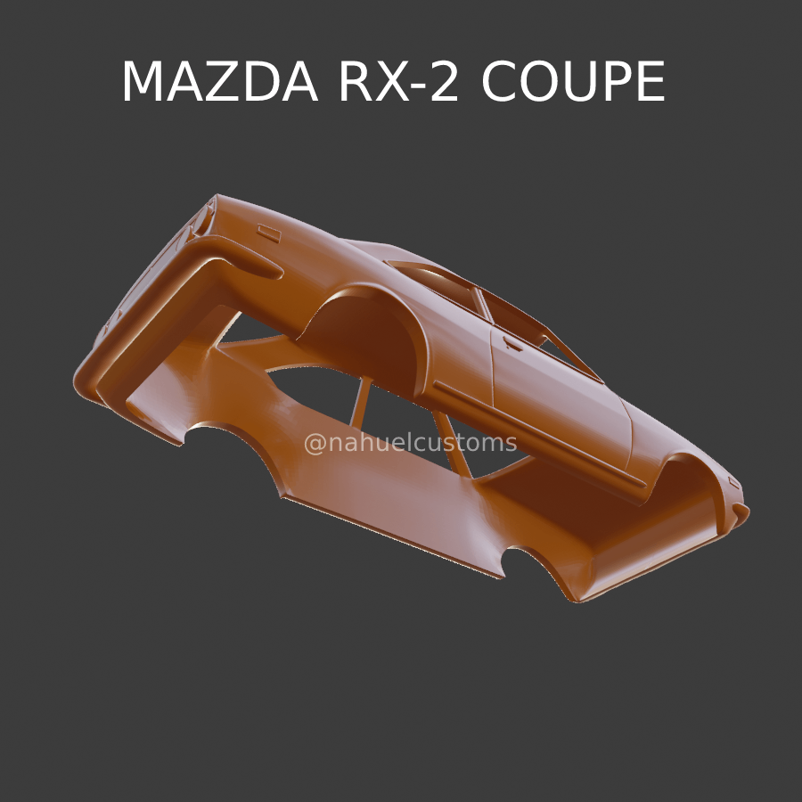 STL file Mazda RX-2 Coupe - RX2 - Car body 🚗・3D printer design to ...