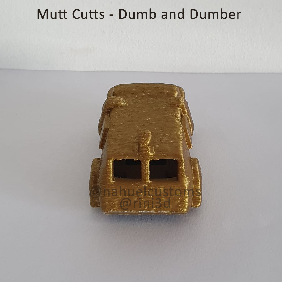 🚗 Mutt Cutts - Dumb and Dumber・ STL File for ・Cults