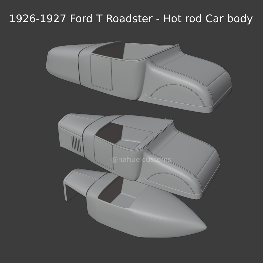Model T Roadster Fiberglass Bodies