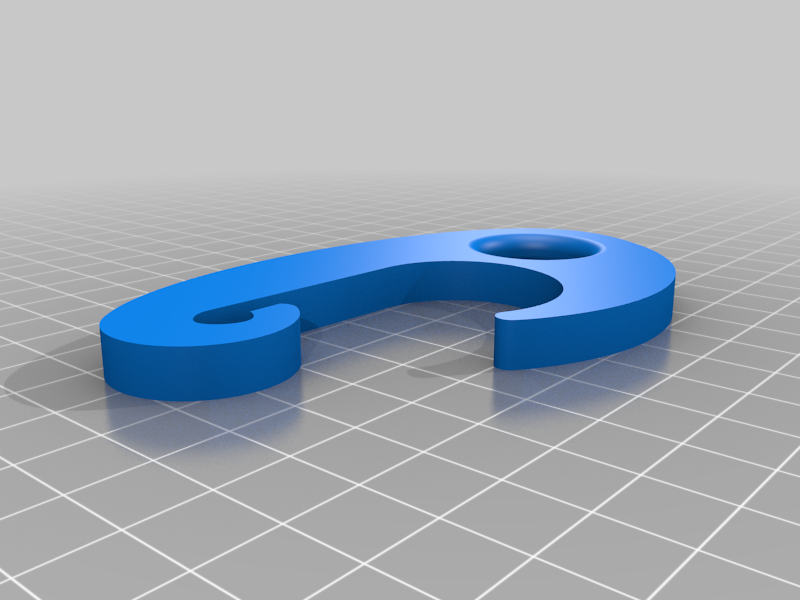 Free 3D file Tarp Tie Down Hook 👔・3D print design to download・Cults