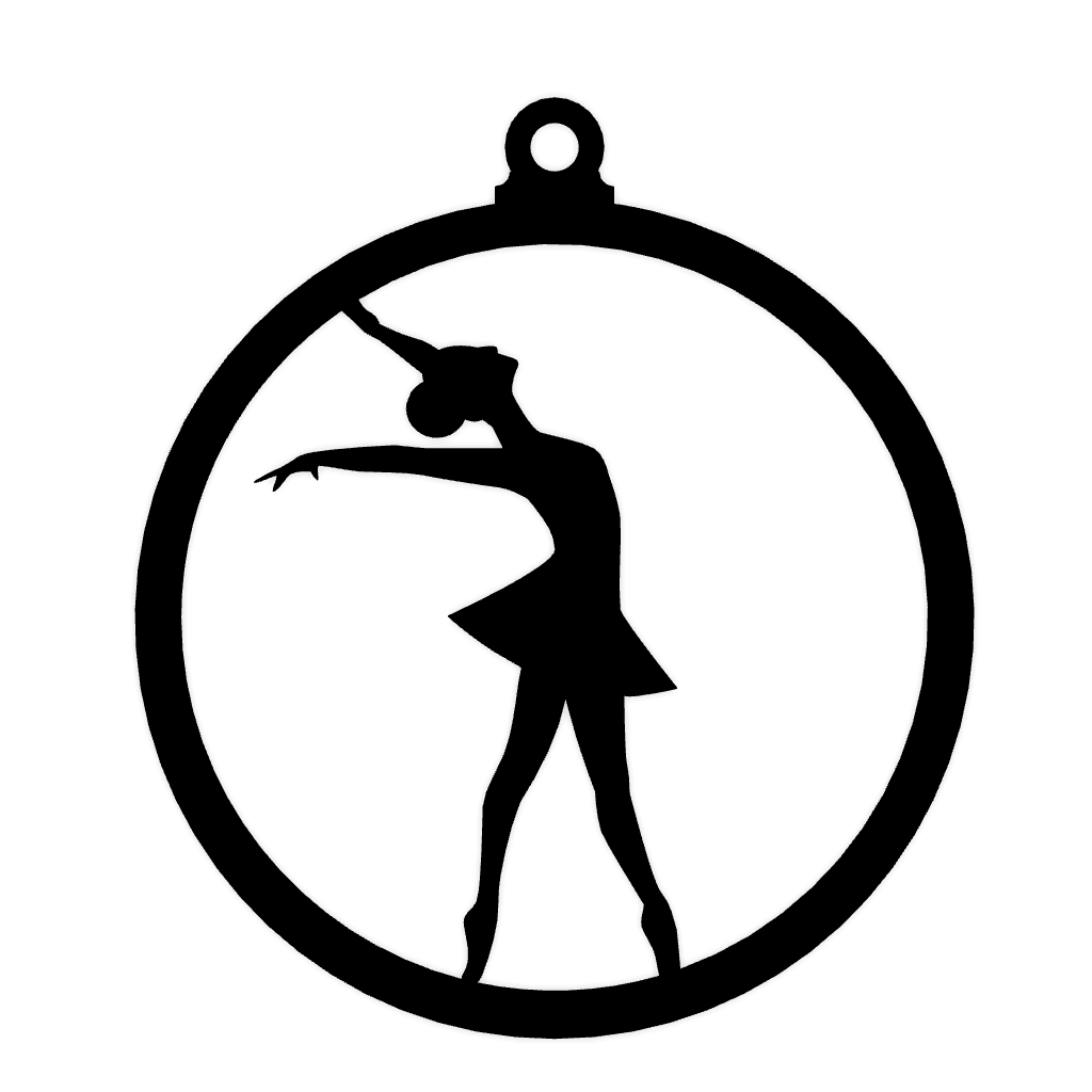 🩰 24 Different Ballet Girl 2D Toys・ 3D File for ・Cults