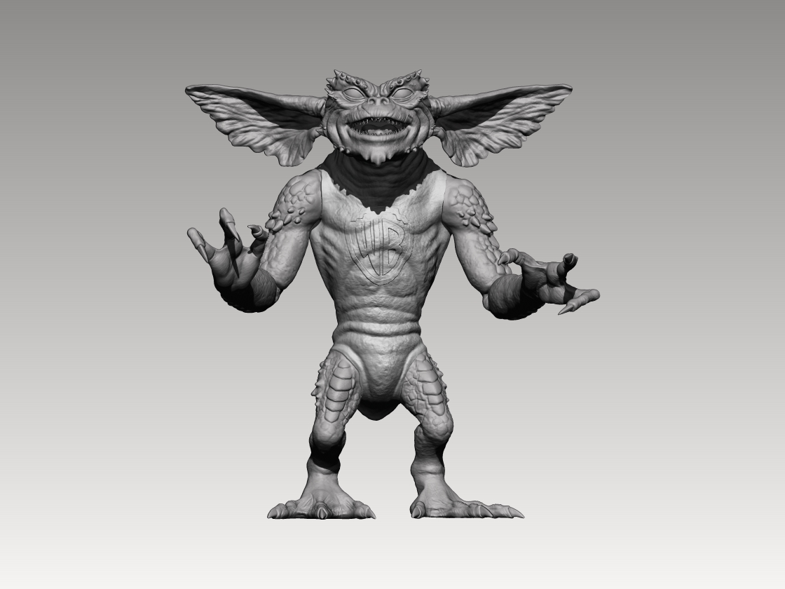 👹 GREEN GREMLIN・ STL File for 3D printing・Cults