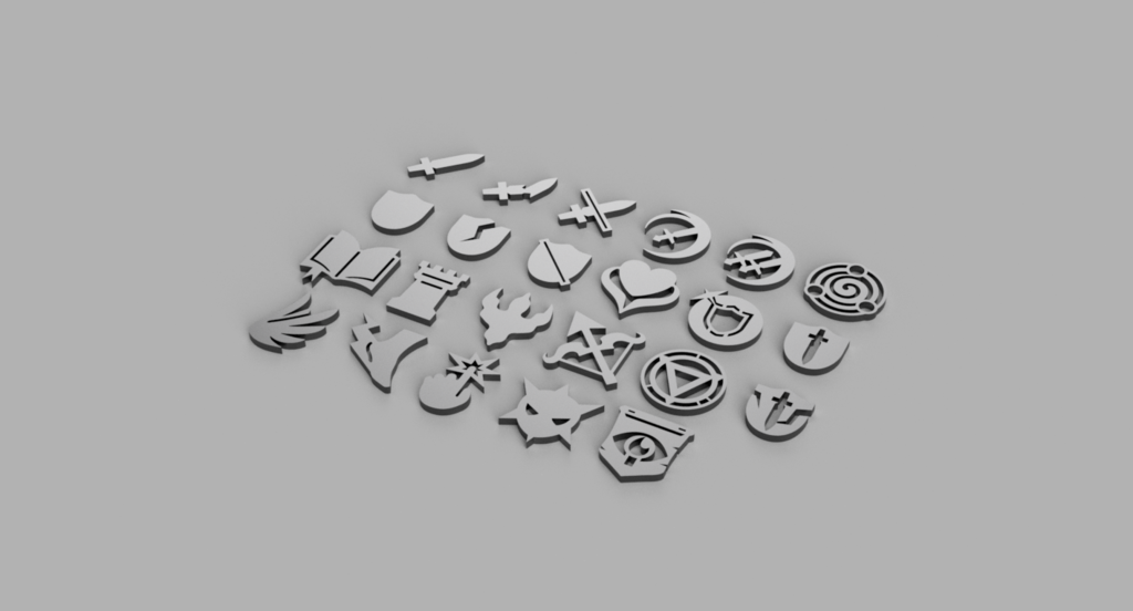 👽 MTG tokens and coutners・Free 3D File for ・Cults