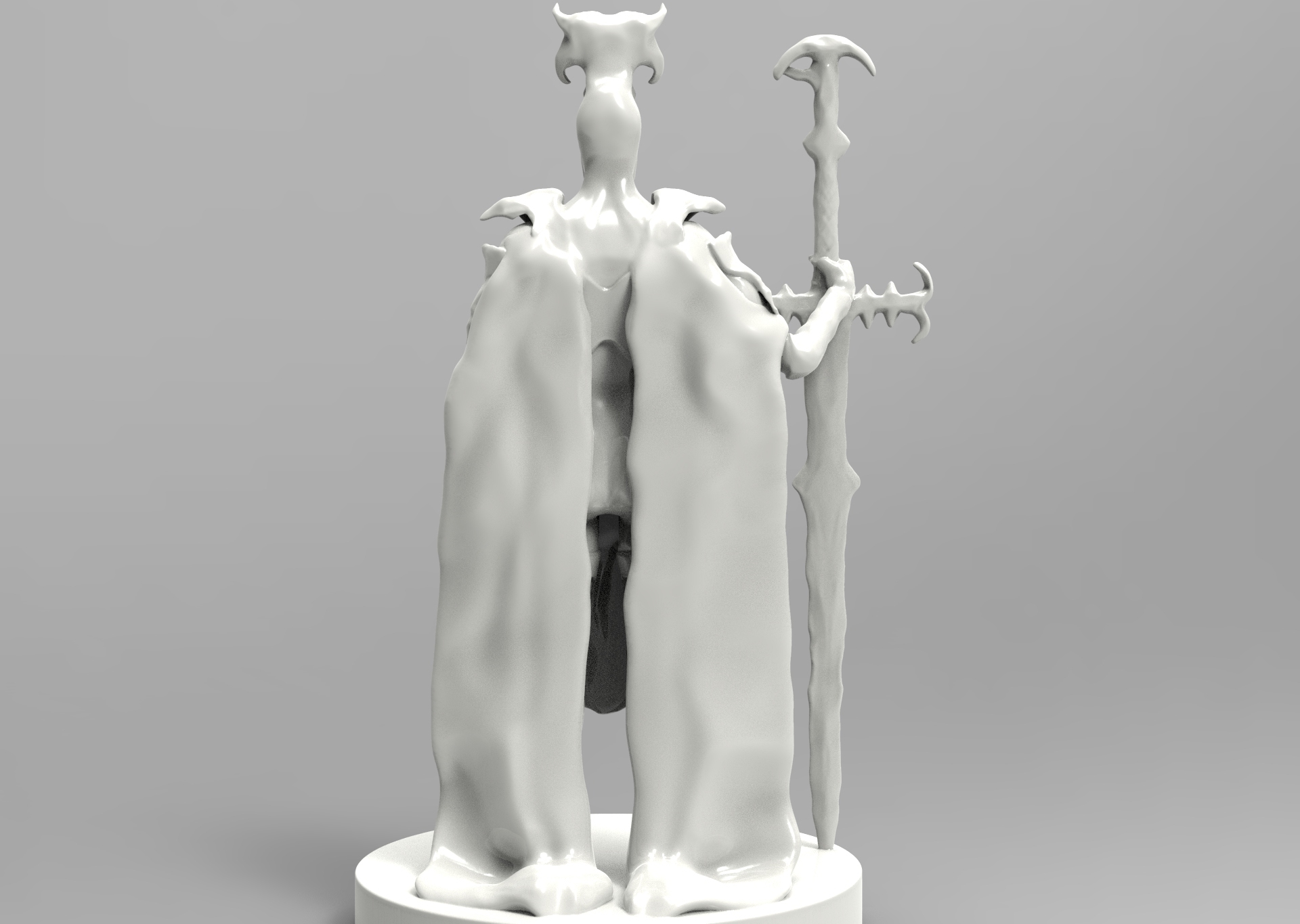 STL file Demon Knight 👹・3D printing template to download・Cults
