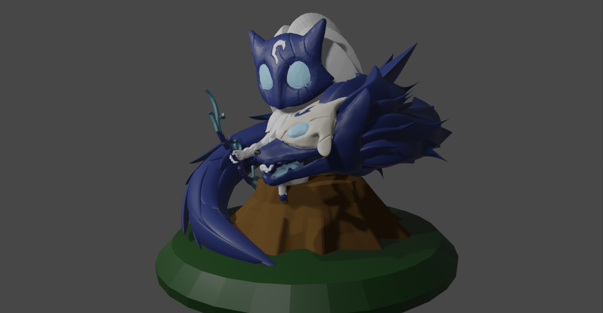 STL file Kindred - League of legends. 🎲 ・3D printable model to download ...