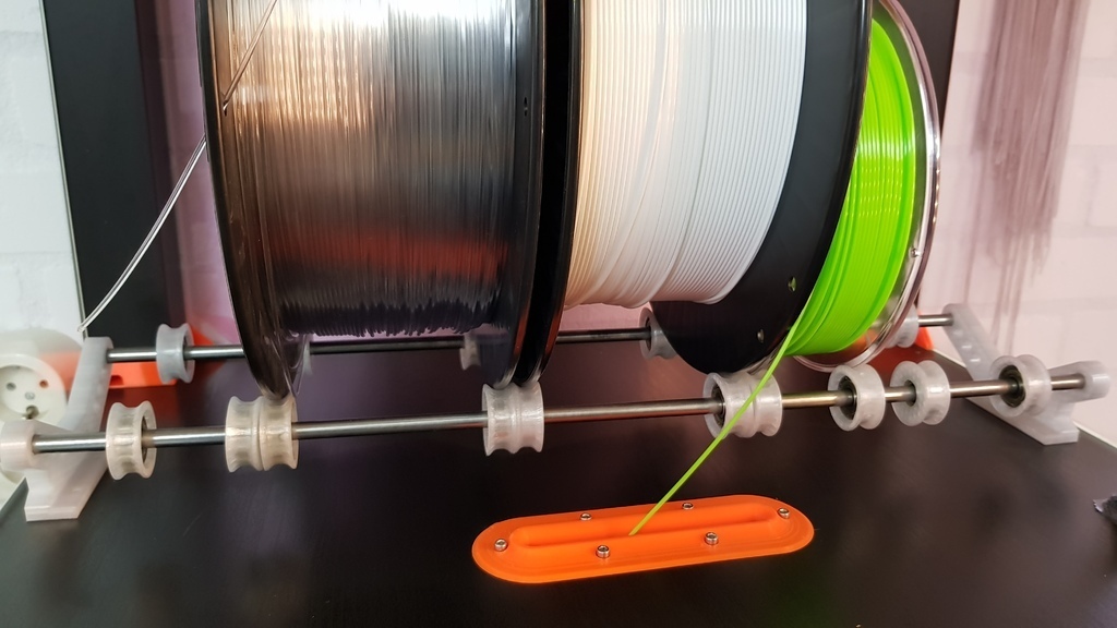 3D printed Filament Spool Roller Arm・Cults